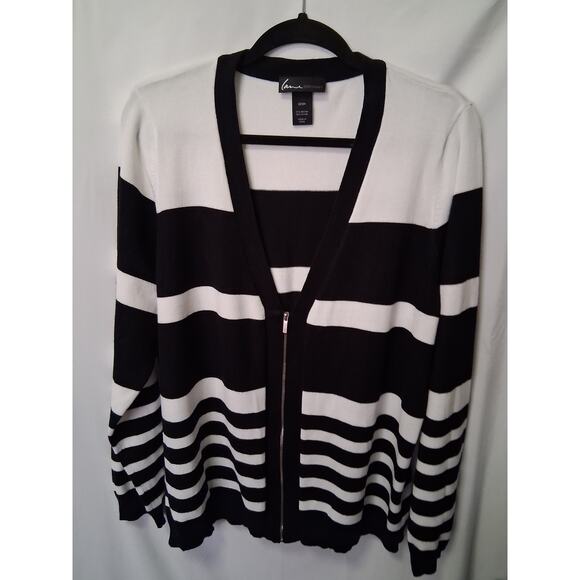 Lane Bryant | Sweaters | Lane Bryant Women V Neck Zipper Long Sleeve ...